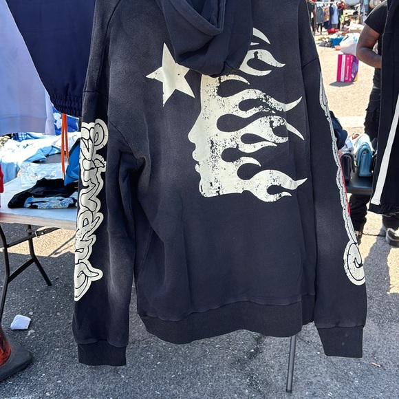 hell star | Jackets & Coats | Black Hel Star Hoodie | Poshmark